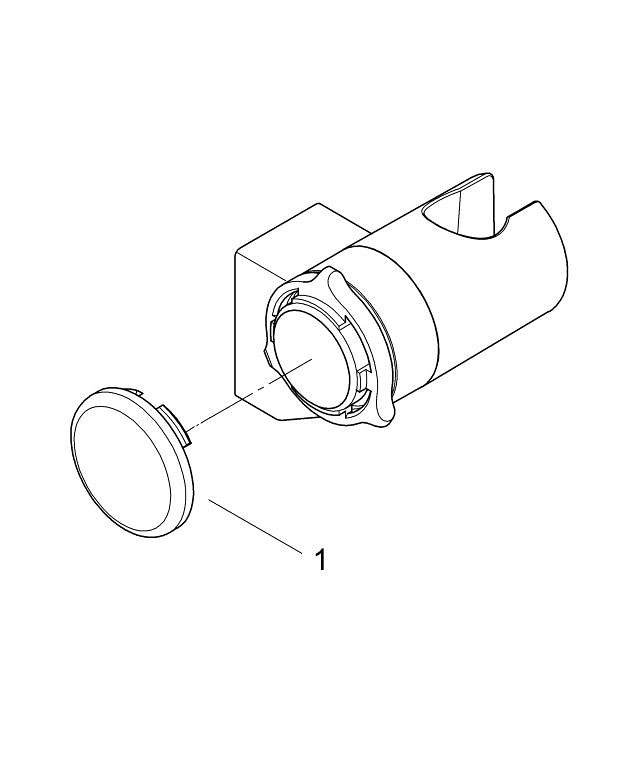 Tempesta Wall shower holder | GROHE