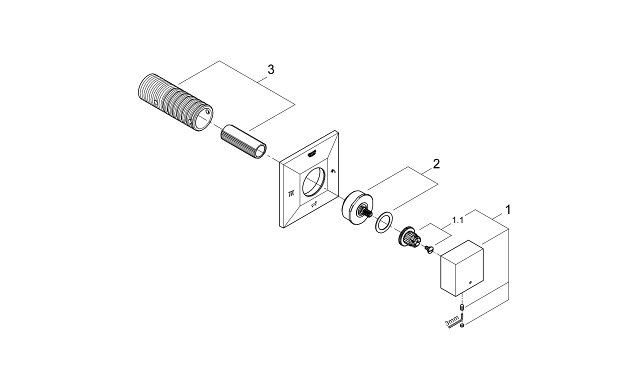 Allure Brilliant Петстепенен превключвател | GROHE