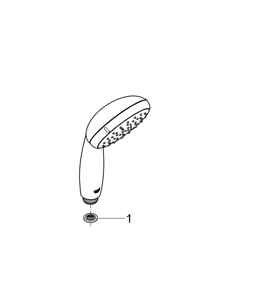 Tempesta 100 Hand shower 2 sprays | GROHE