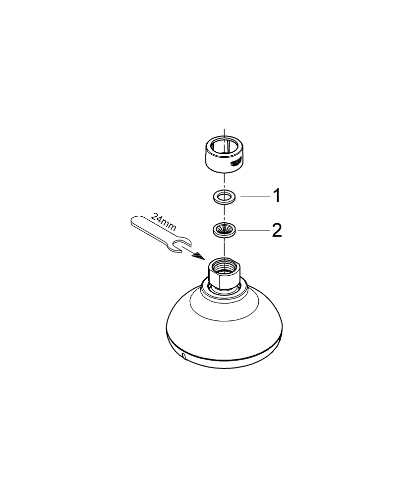 Tempesta 100 Head shower 4 sprays | GROHE