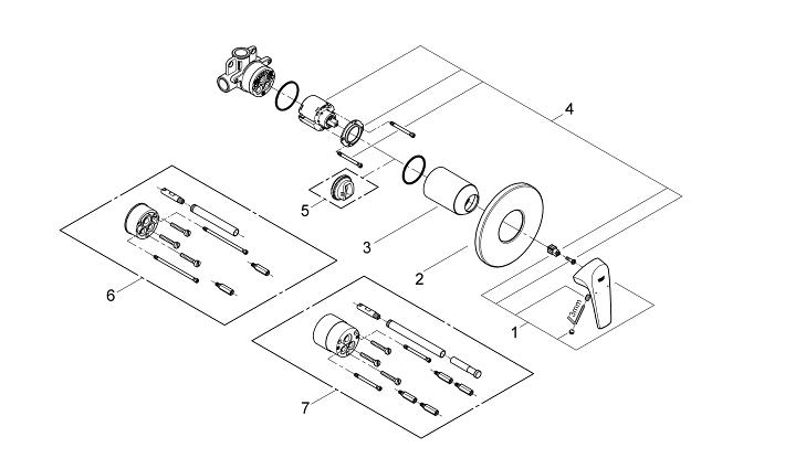 BauFlow Single-lever shower mixer | GROHE