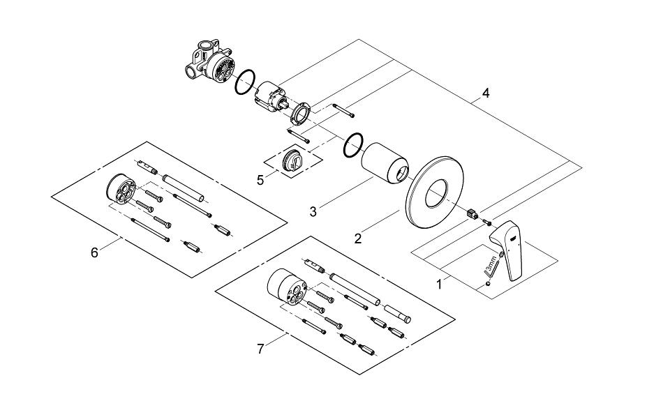 BauFlow Single-lever shower mixer | GROHE