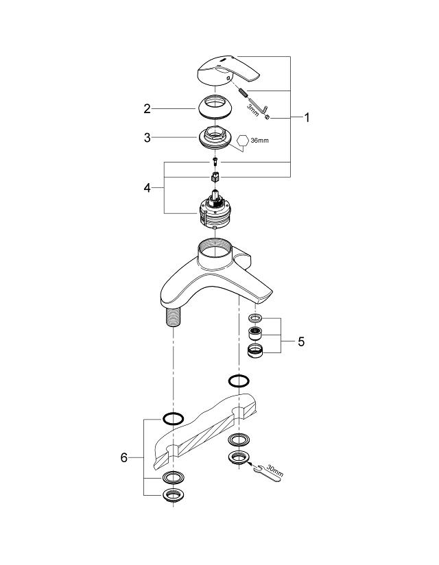 Eurosmart Bath filler | GROHE