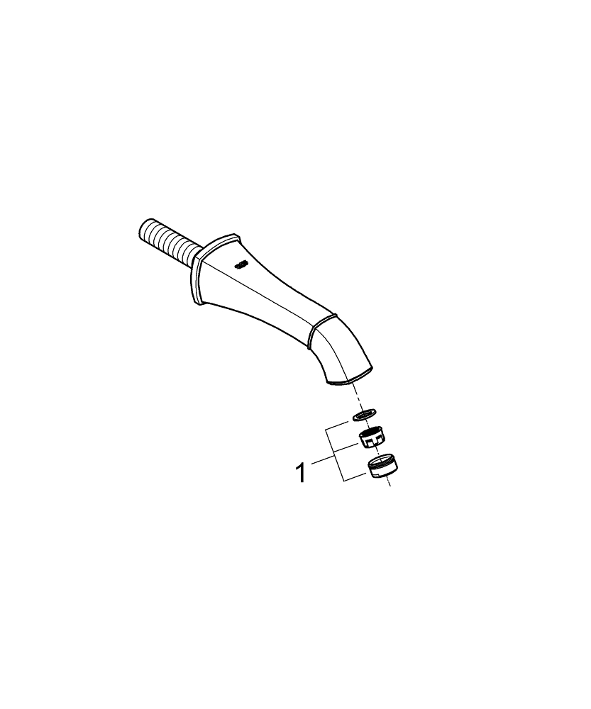 Grandera Bath spout | GROHE