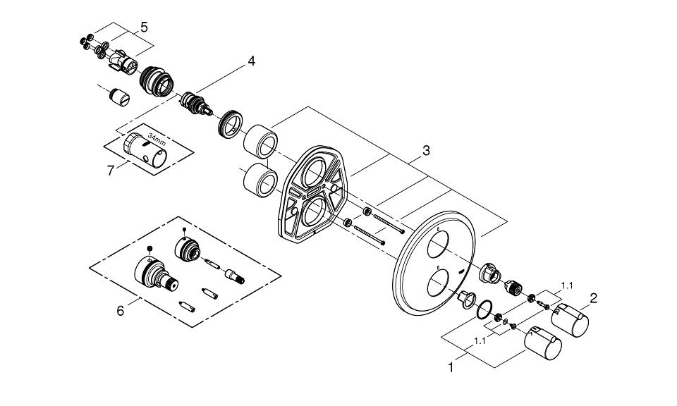 天梭 恒温浴缸淋浴龙头面板 | 德国高仪中国官方网站