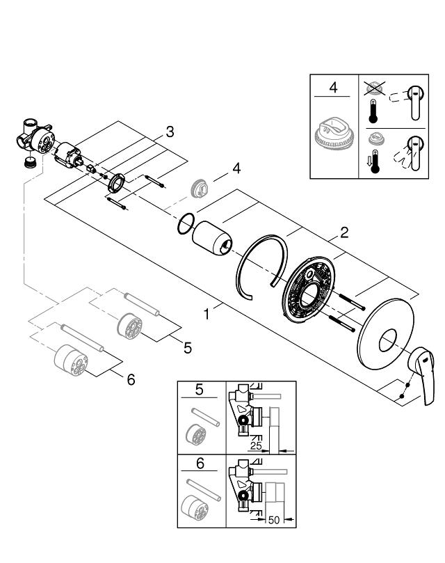 Start Single-lever shower mixer 1/2″ | GROHE