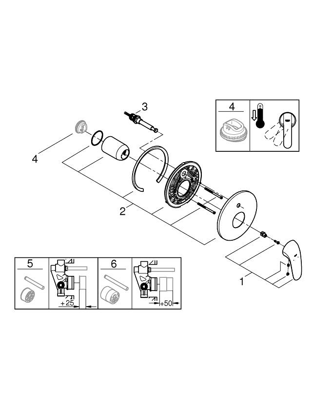 Eurostyle Single-lever bath mixer | GROHE