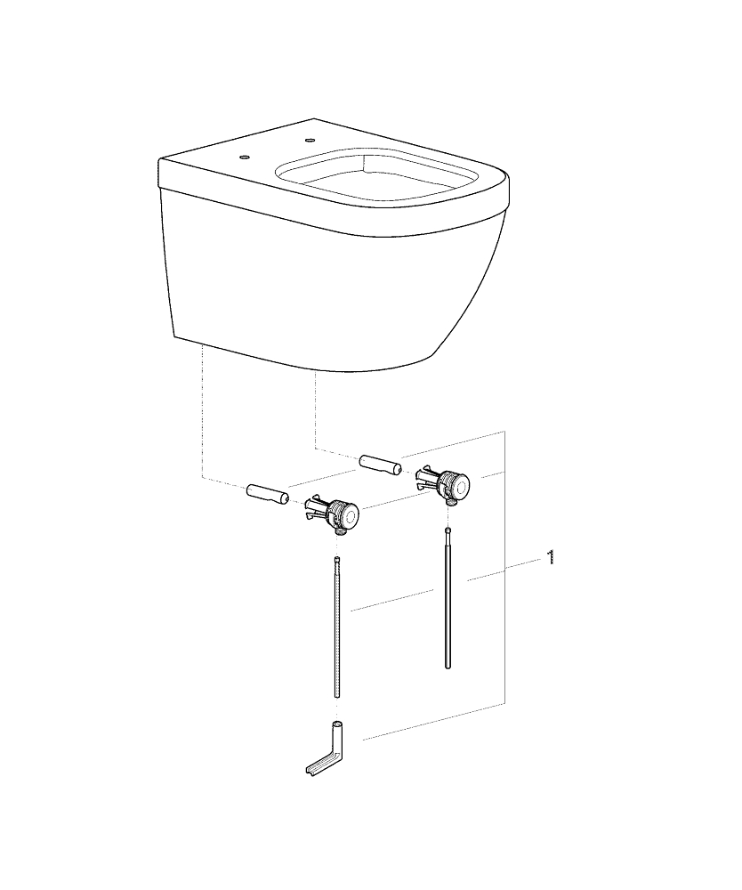 Euro Ceramika Miska WC wisząca | GROHE