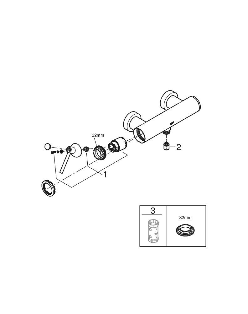 Atrio Single-lever shower mixer | GROHE