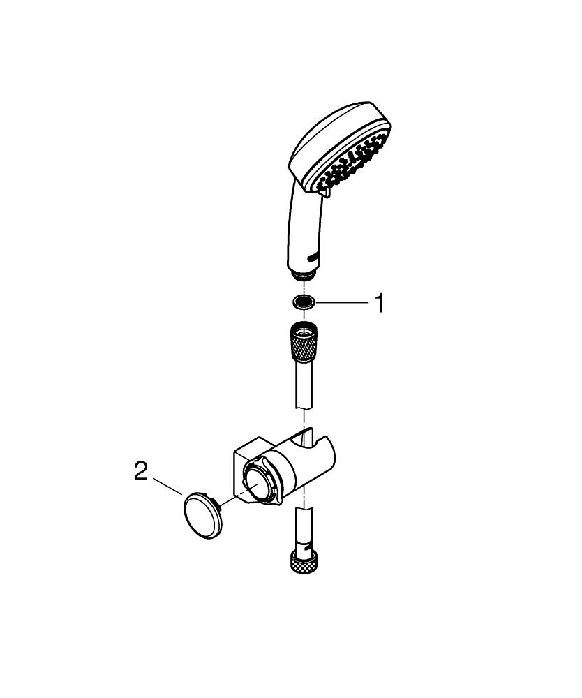 Tempesta Cosmopolitan 100 Shower set 3 sprays | GROHE