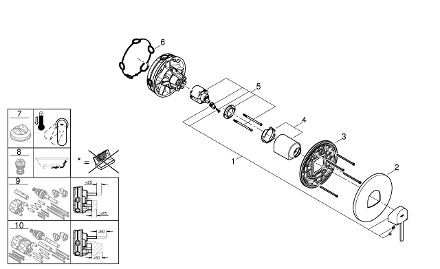 GROHE Plus Single-lever shower mixer | GROHE