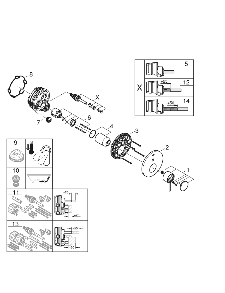 Atrio Single-lever mixer with 2-way diverter | GROHE