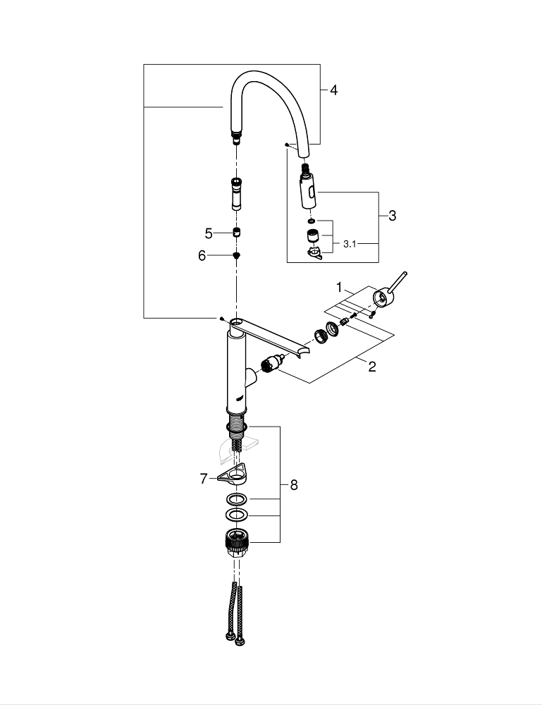 Feel Single-lever sink mixer 1/2″ | GROHE