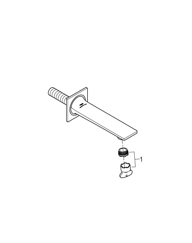 Allure Bath spout 3/4″ | GROHE
