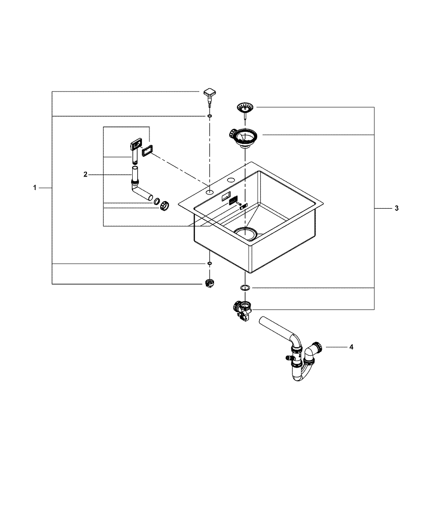 K800 Stainless steel sink | GROHE