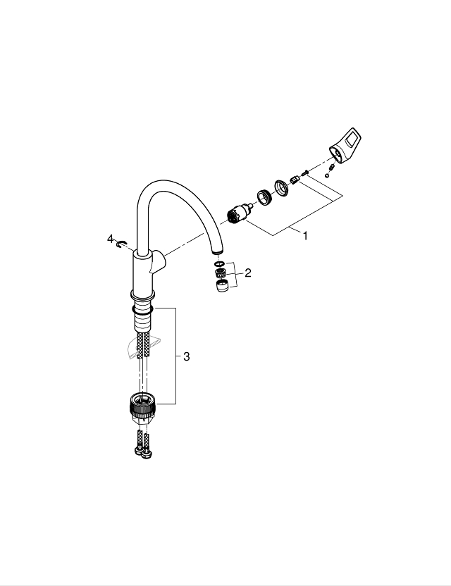 Start Loop Single-lever sink mixer 1/2″ | GROHE