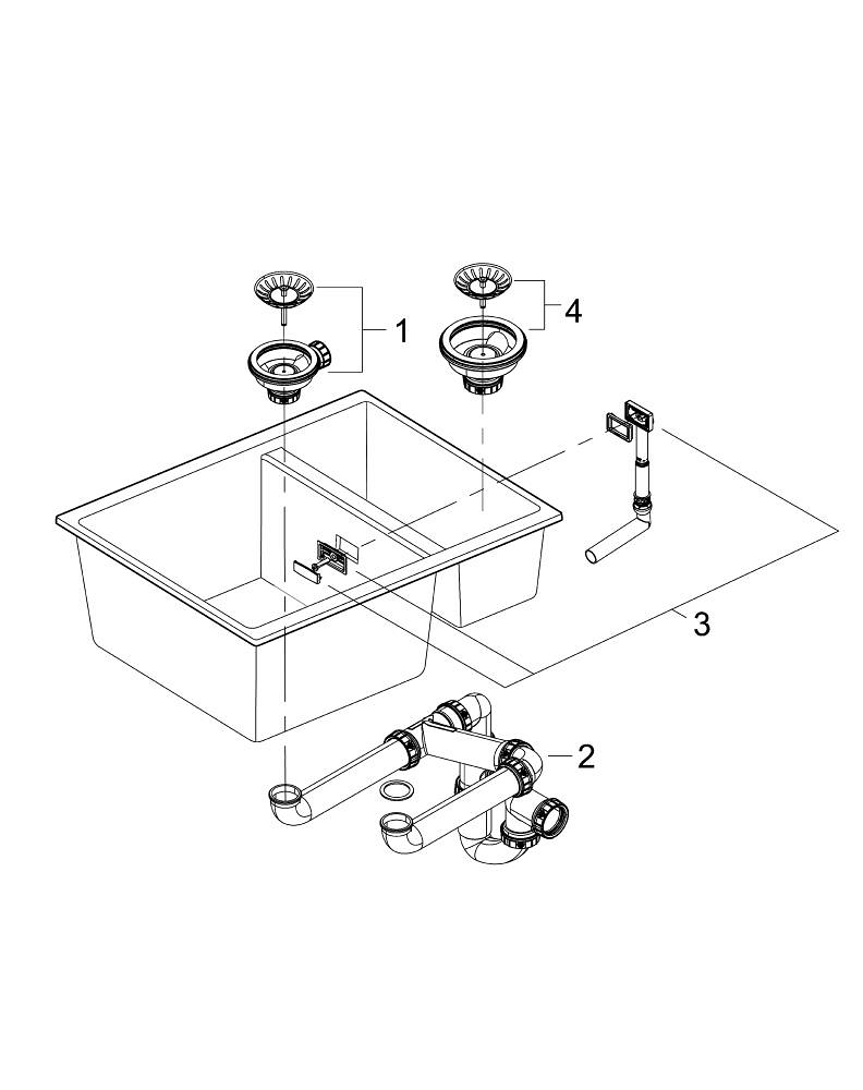 K500 Composite sink | GROHE