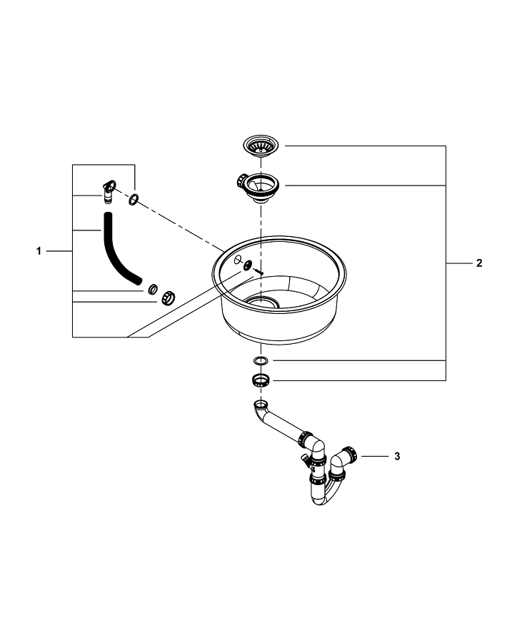 K200 Stainless steel sink | GROHE