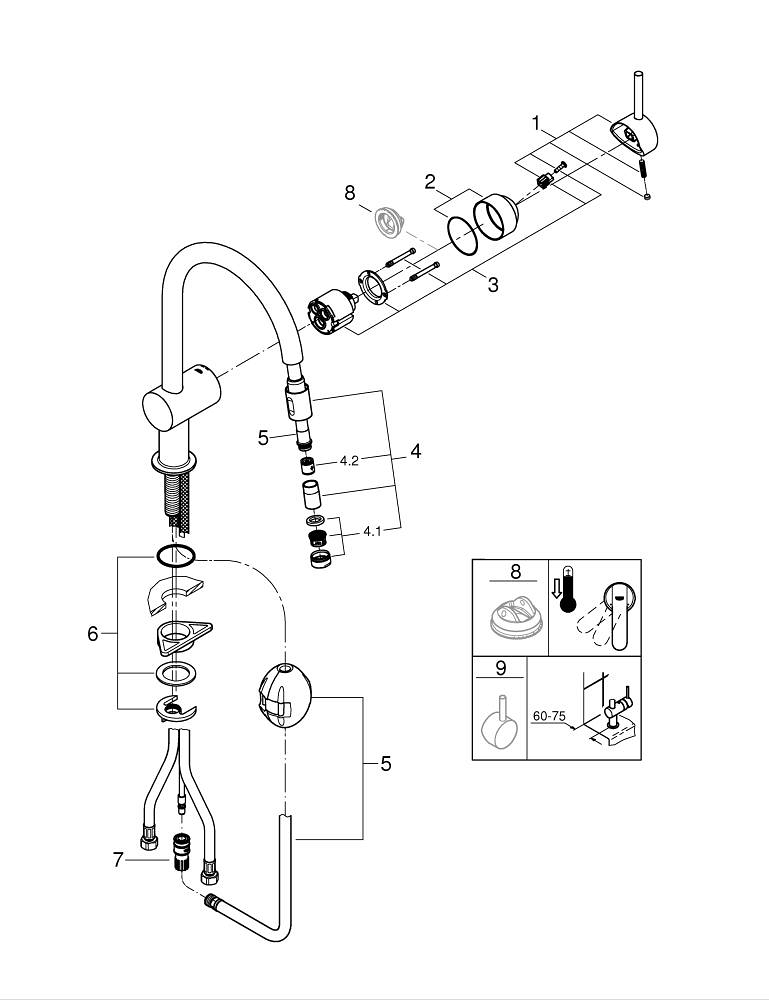 Minta Single-lever sink mixer 1/2″ | GROHE