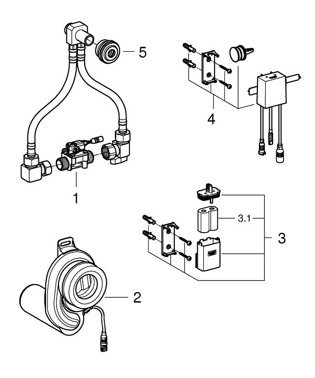 Temperature sensor for urinal | GROHE