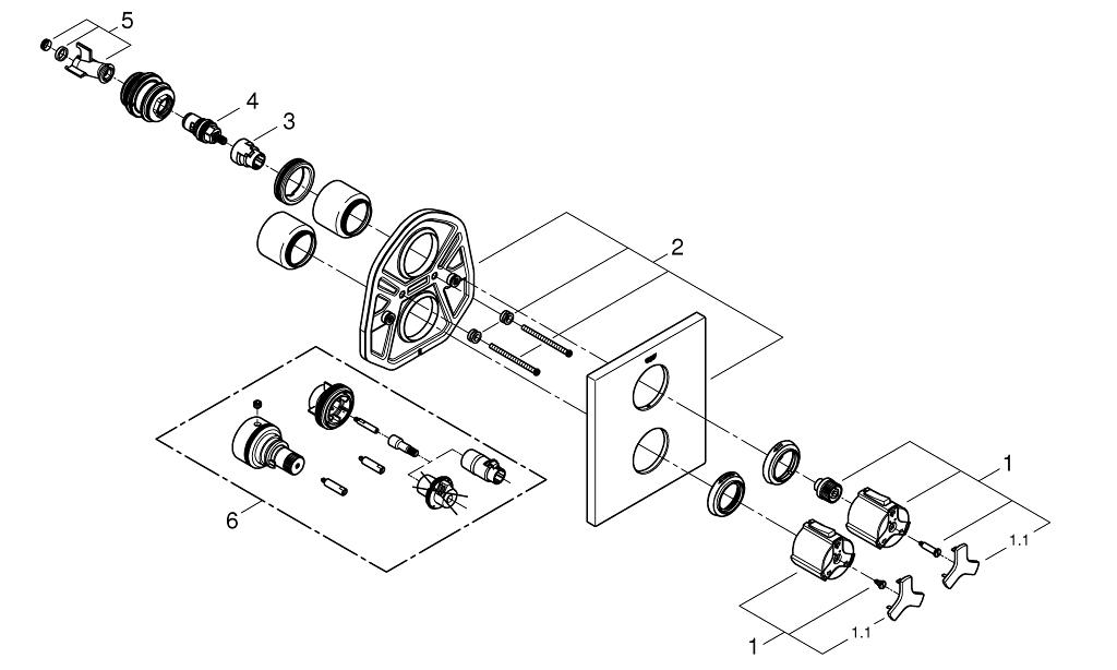 Allure Thermostat shower mixer | GROHE