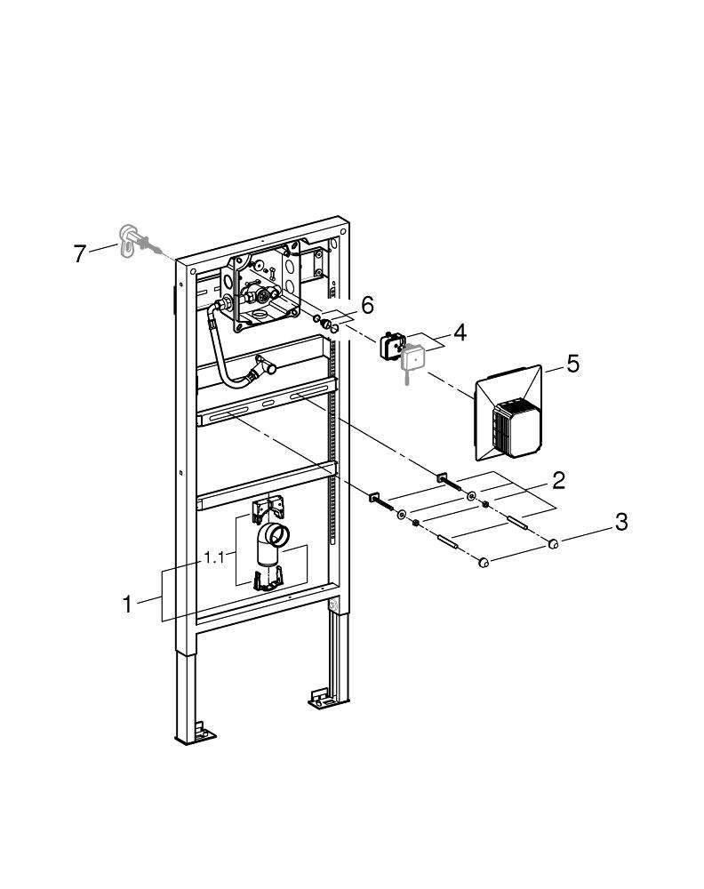 Rapid SL Sistema de instalação com GROHE Rapido U | GROHE - Grohe AG ...