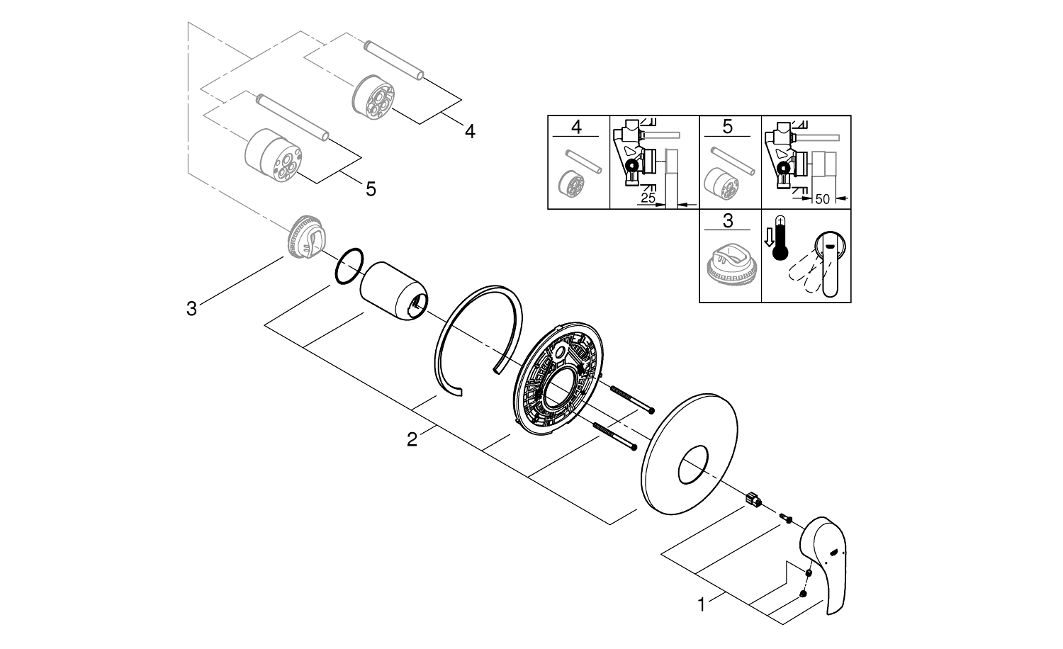 Eurosmart Single-lever shower mixer | GROHE