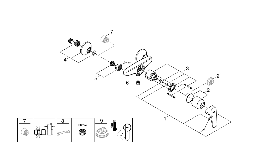 Start Flow Mitigeur Douche | GROHE