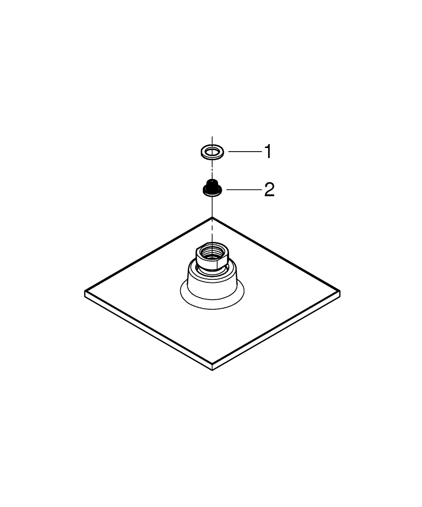 Euphoria Cube 150 Head shower 1 spray | GROHE