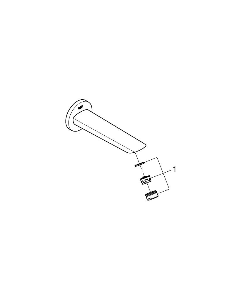 BauCosmopolitan Çıkış ucu | GROHE