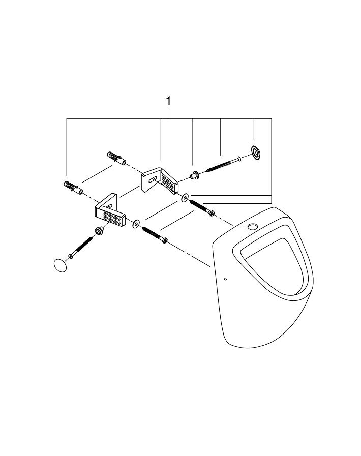 Bau Ceramic Pisoar | GROHE