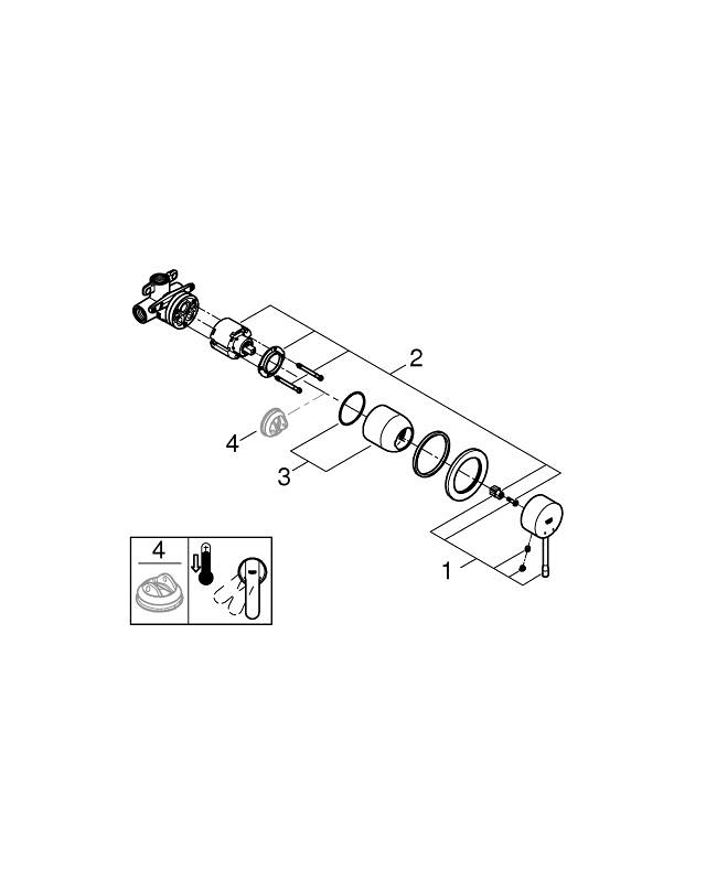 Essence Single-lever shower mixer 1/2″ | GROHE