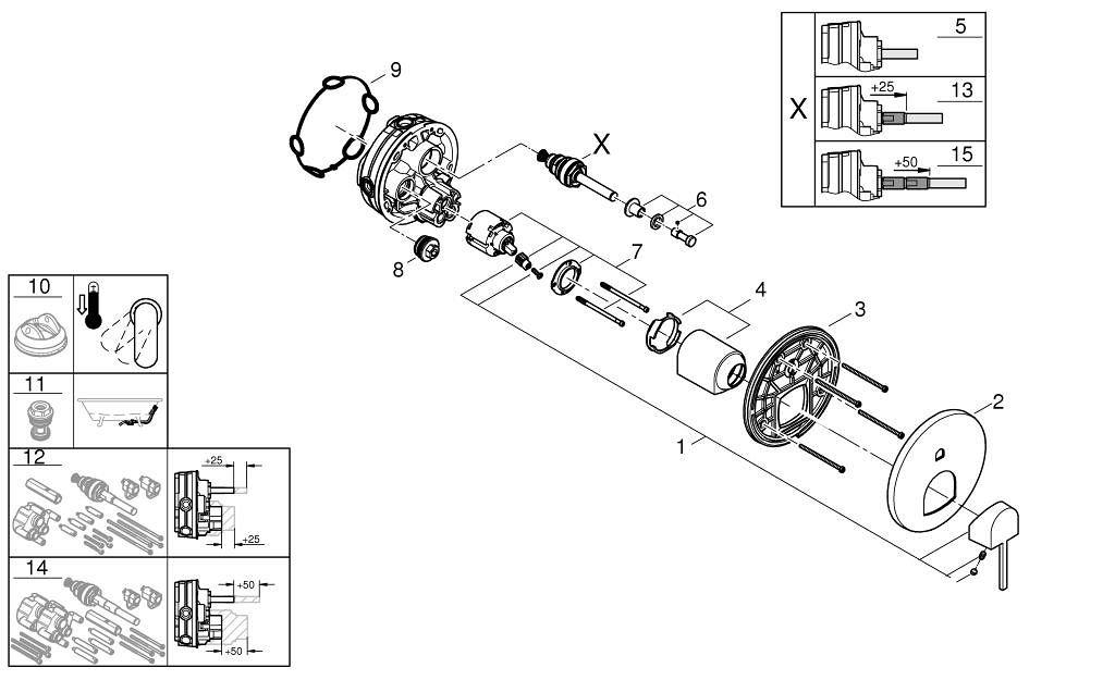 GROHE Plus Single-lever mixer with 2-way diverter | GROHE