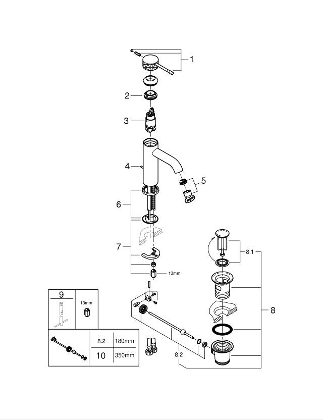 Essence Single-lever basin mixer S-Size | GROHE