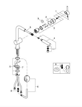 新明达 单把手厨房龙头 | 德国高仪中国官方网站