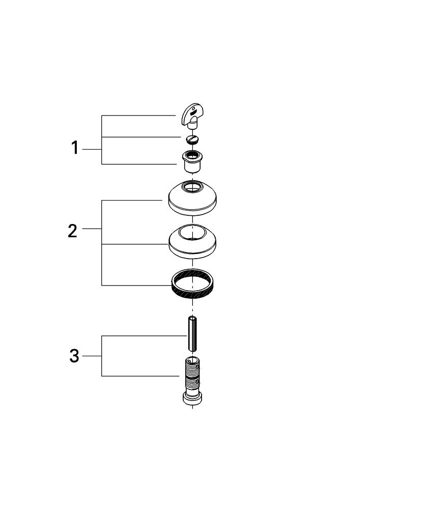 Concealed valve exposed part | GROHE