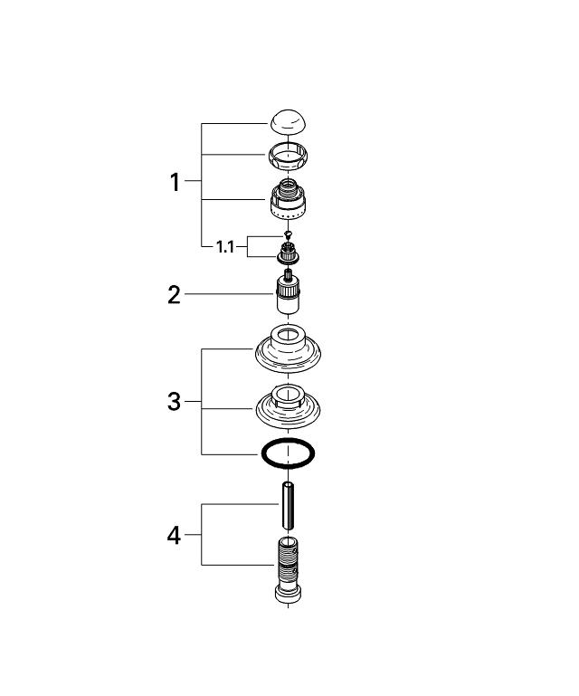 Sentosa Concealed valve exposed part | GROHE 官方網站