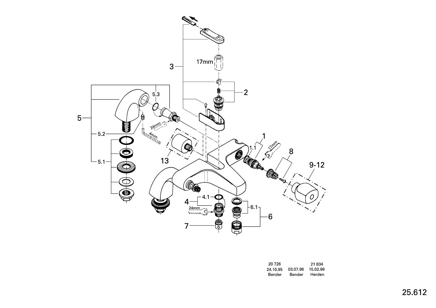 Florida Wannenbatterie 1 2 GROHE Grohe AG Company Page florida-wannenbatterie-1-2-grohe-grohe-ag-company-page
