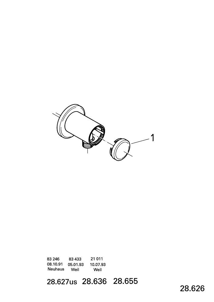 Relexa Shower outlet elbow, 1/2″ | GROHE