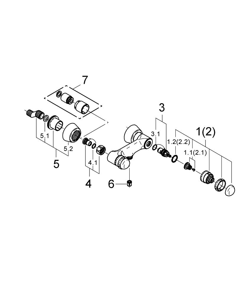 Sentosa Shower mixer | GROHE