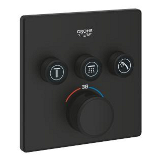 Grohtherm SmartControl Concealed shower system with Rainshower ...