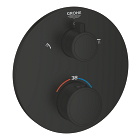 Grohtherm Cube Thermostatic shower mixer for 2 outlets with integrated ...