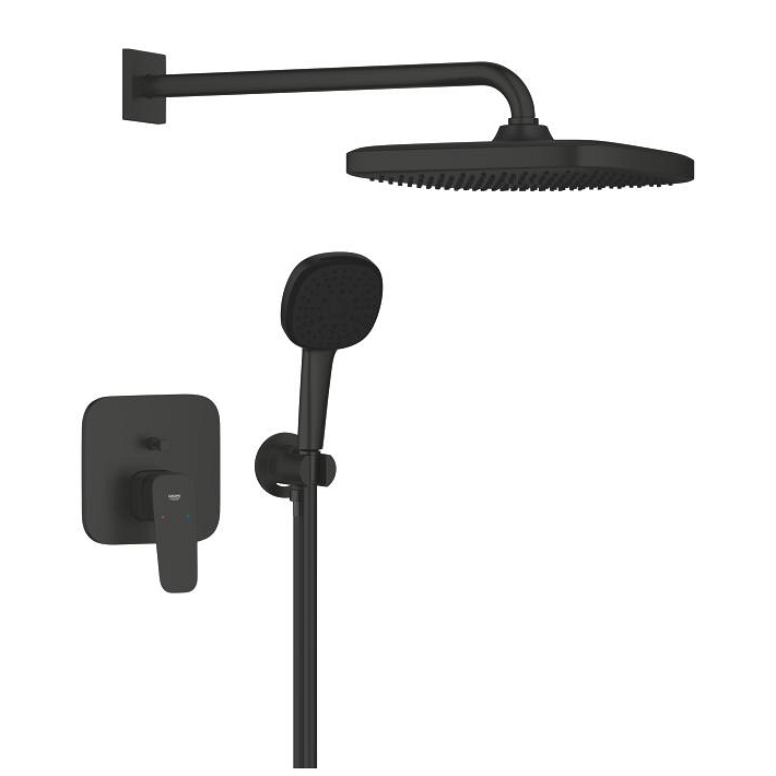 GROHE Cubeo Concealed shower system with Tempesta 250 | GROHE