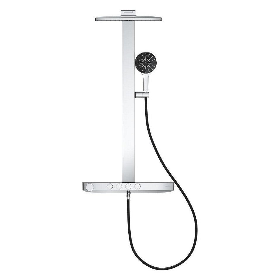 Rainshower Aqua Pure Shower system with thermostat for wall mounting ...