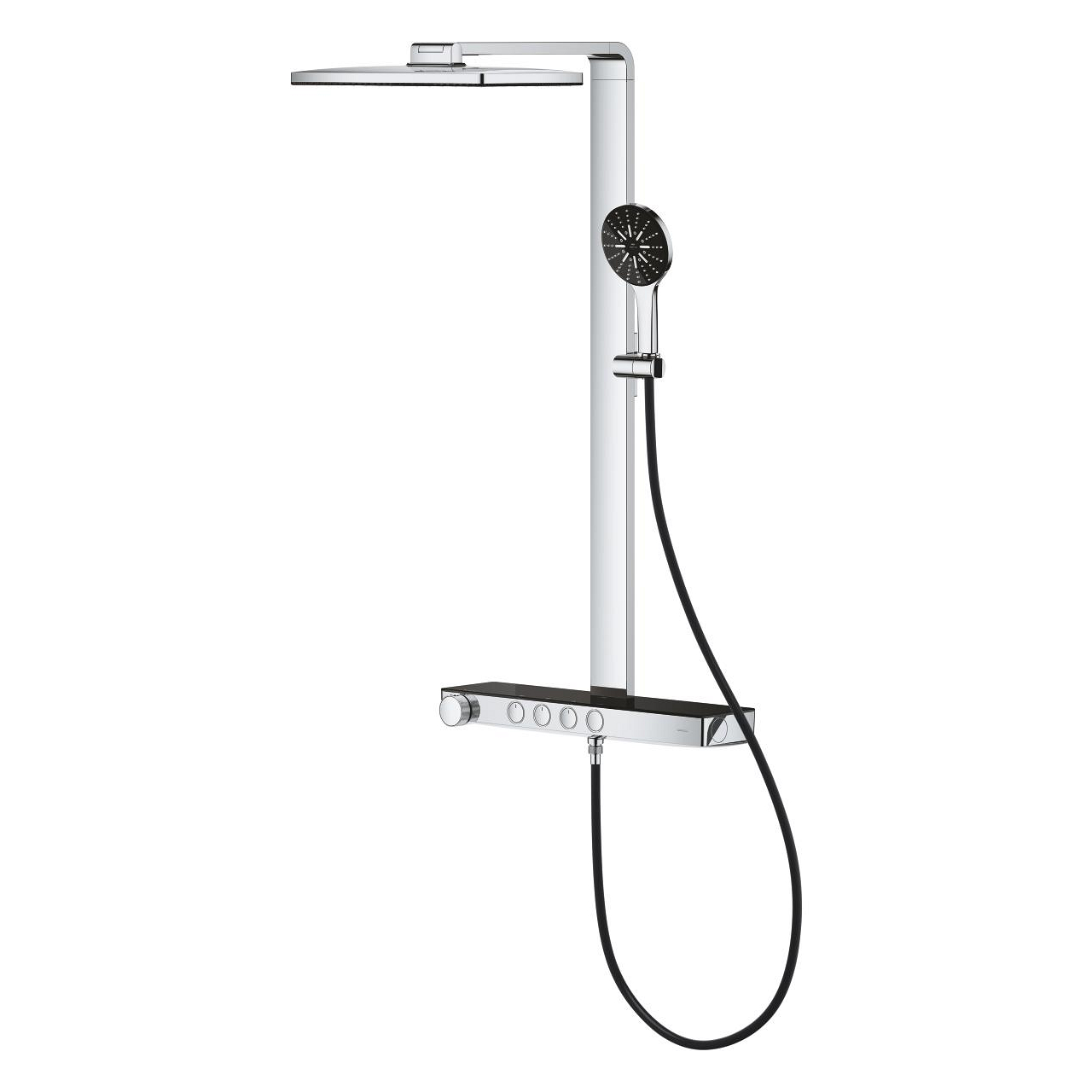Rainshower Aqua Pure Shower system with thermostat for wall mounting ...