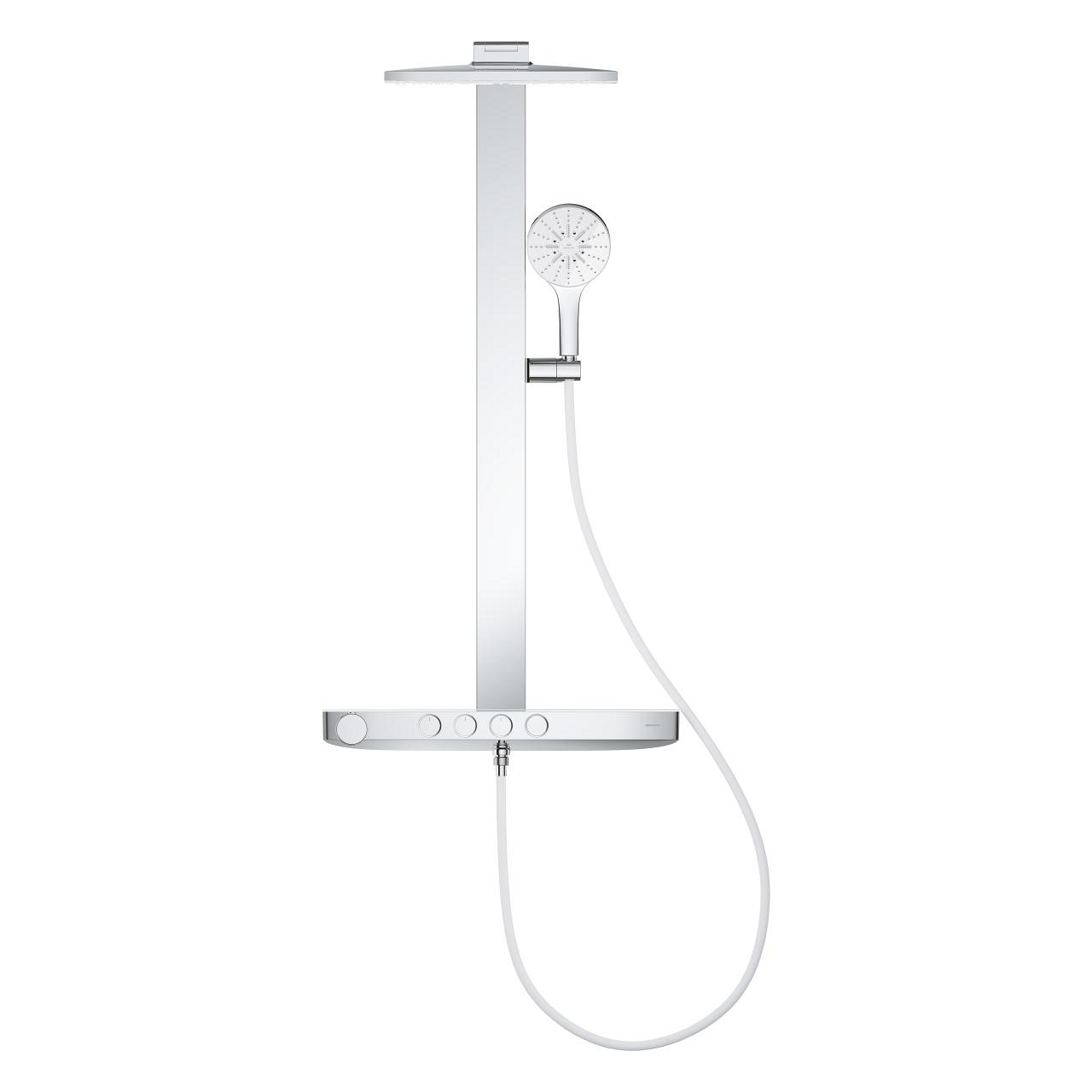 Rainshower Aqua Pure Shower system with thermostat for wall mounting ...