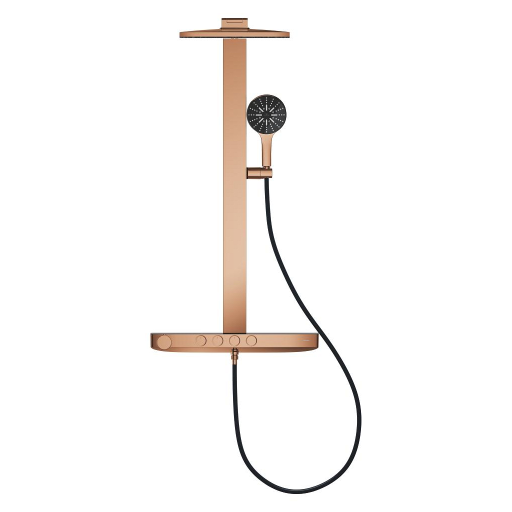Rainshower Aqua Pure Shower system with Safety Mixer for wall mounting ...