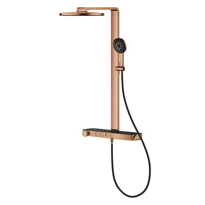 Rainshower Aqua Pure Shower system with Safety Mixer for wall mounting ...