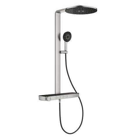 Rainshower Aqua Pure Duschsystem med termostat för väggmontage | GROHE