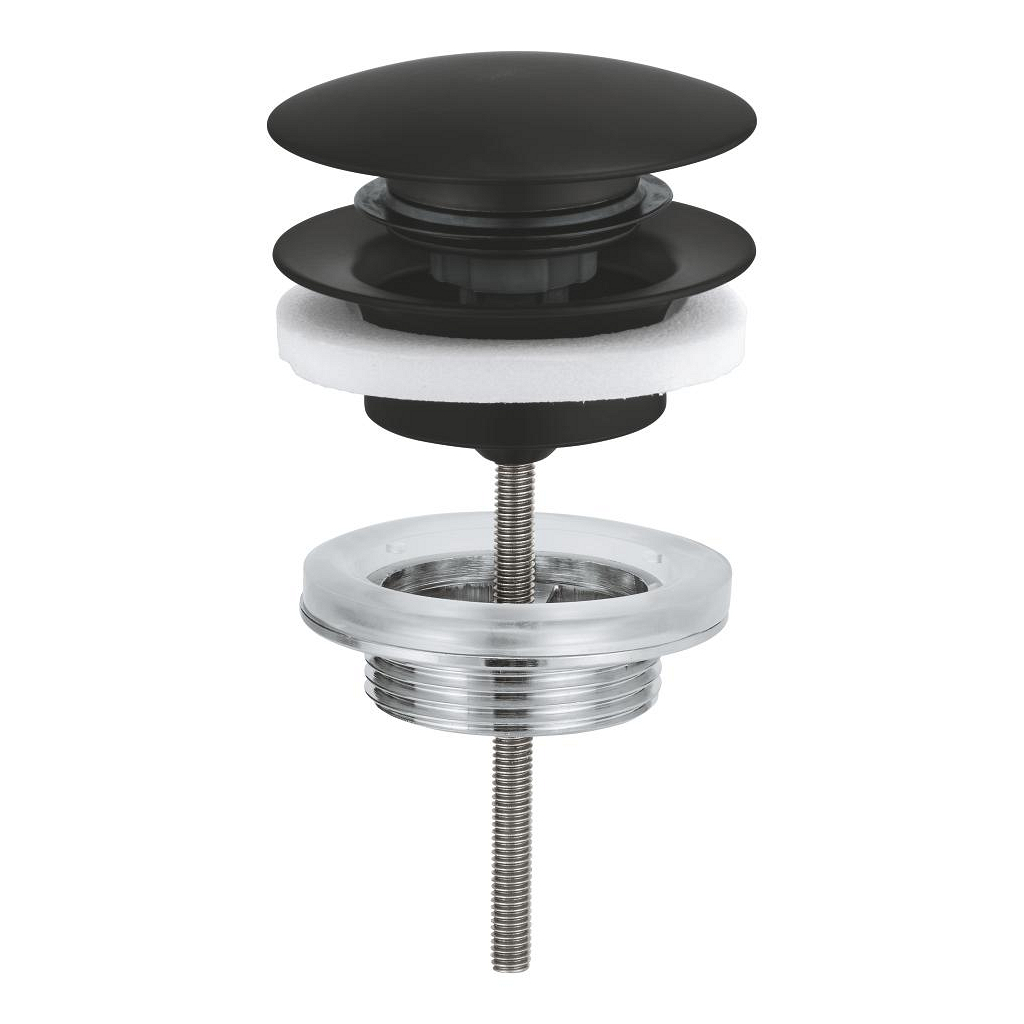 Waste set with push-open plug | GROHE